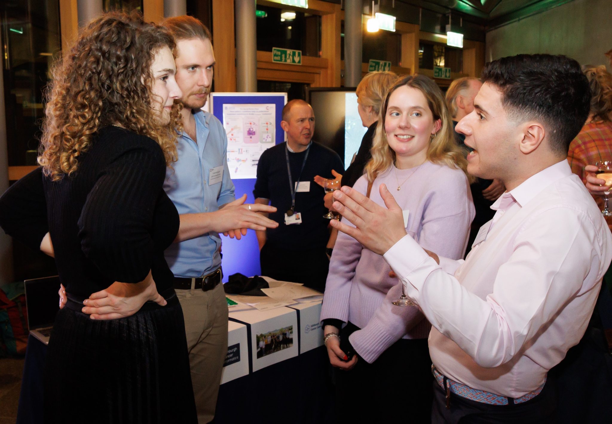 ECi visit to CRUK Parliament event – Edinburgh Cancer Informatics